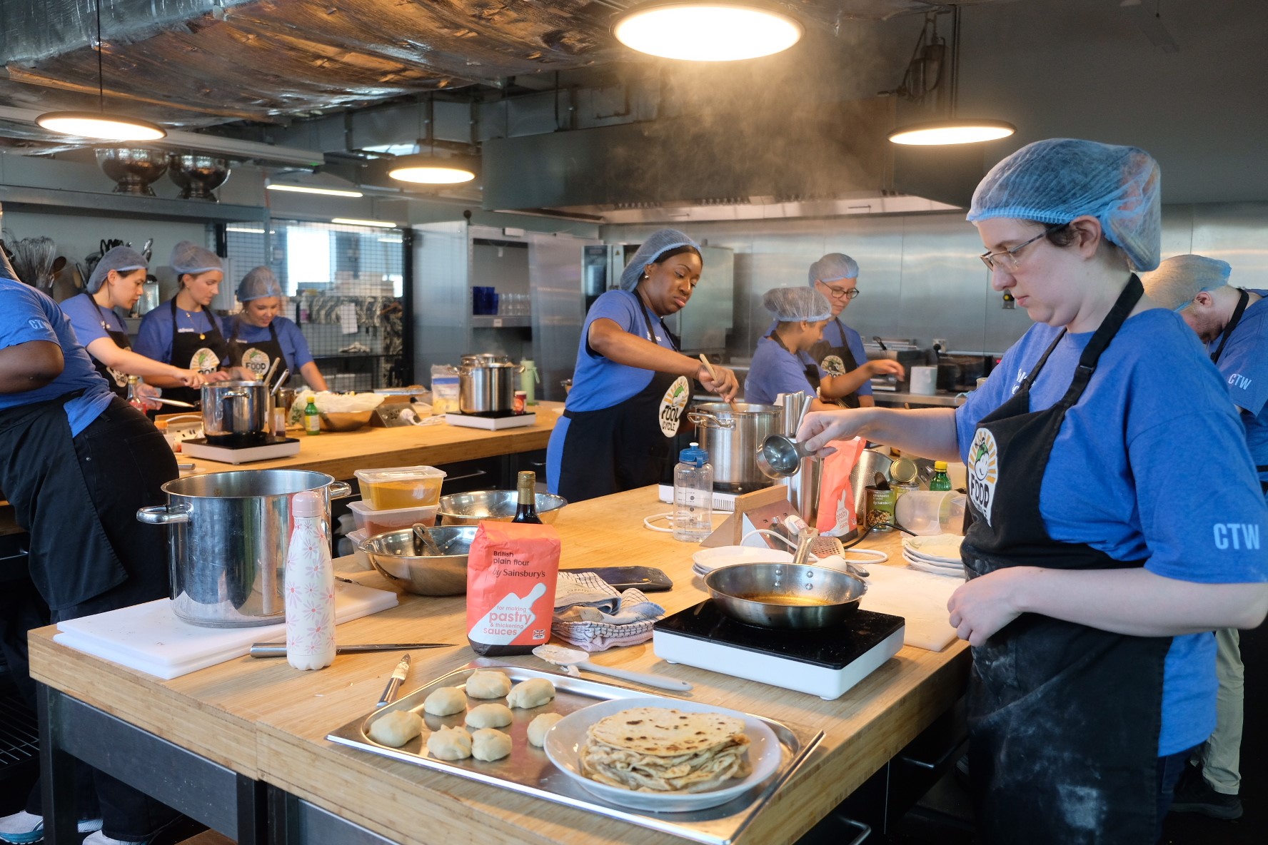 Corporate Team Building Cooking Challenge - FoodCycle